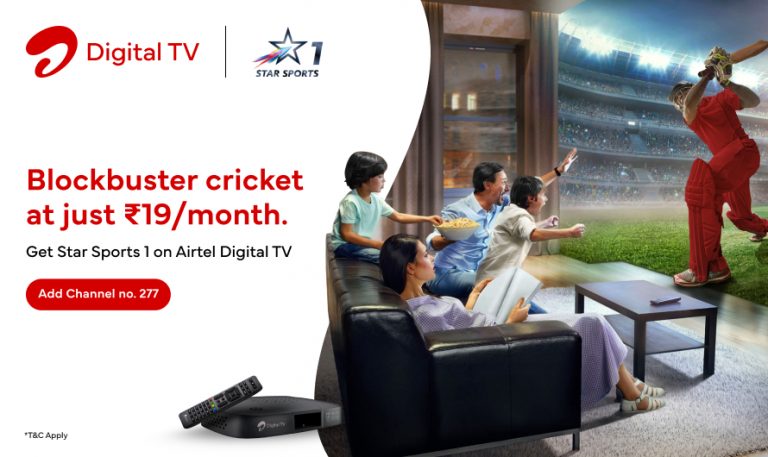 Watch T20 Live (2023) - DTH Sports Channel List - Airtel