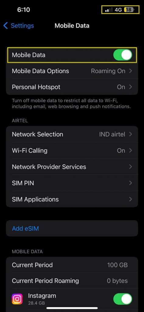 How to Turn On Mobile Internet Data on Your Phone
